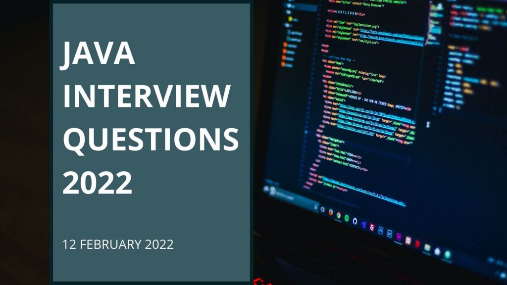 Interview questions for Java, 2022 - Ravee.in